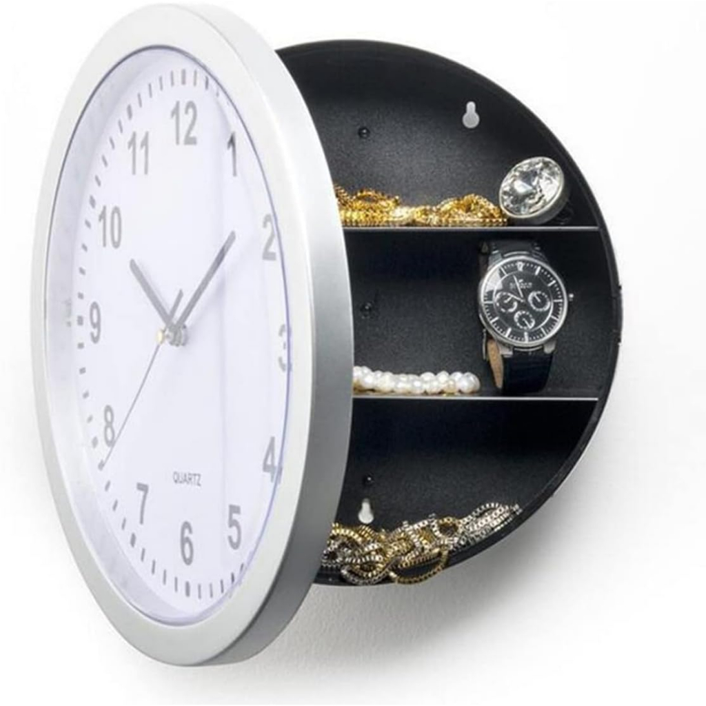 Jual Jam Dinding MIZHI Dengan Brankas Tersembunyi, Wall Clock Storage ...