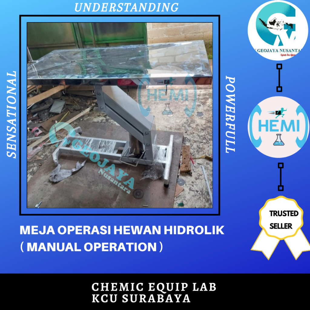 Jual MEJA OPERASI HEWAN HIDROLIK ( MANUAL OPERATION ) | Shopee Indonesia