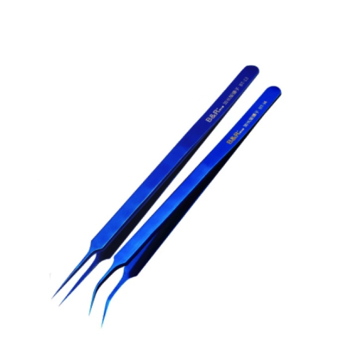 Jual PINSET/TWEEZER SUPER TAJAM SETENLES B&R BT-13 LURUS / BT-14 ...