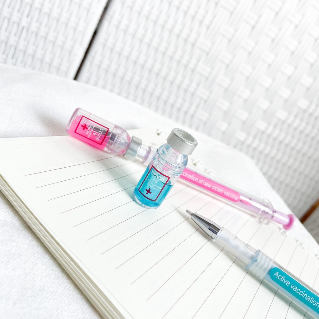 Jual Pena Vaksin Suntikan Medicine Pen Pulpen Gelpen Bollpoint Medis ...