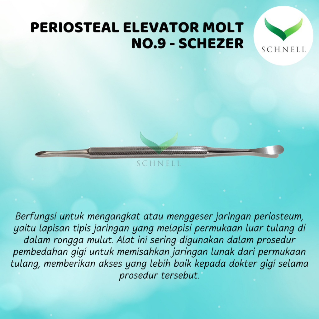Jual Dental Elevator Periosteal Molt/Rasparatori Molt Dental Instrument ...