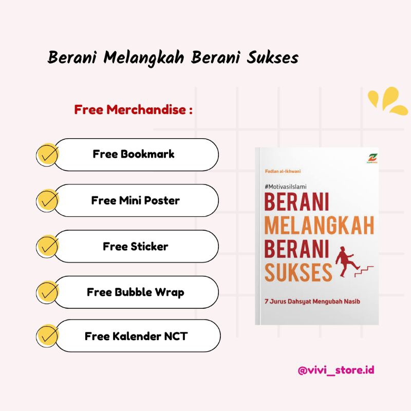 Jual Berani Melangkah Berani Sukses | Shopee Indonesia