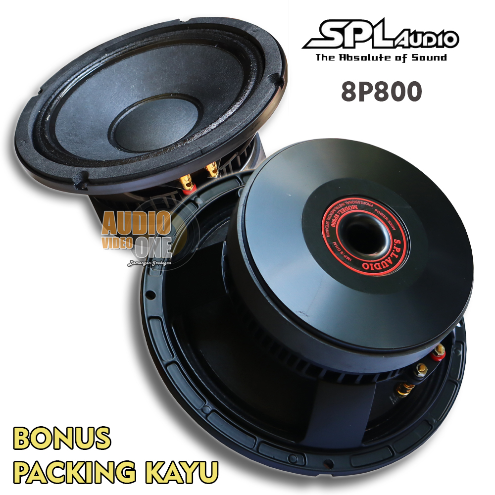 Jual Speaker SPL 8P800 Komponen Spiker Midle 8 Inch Original Bonus ...