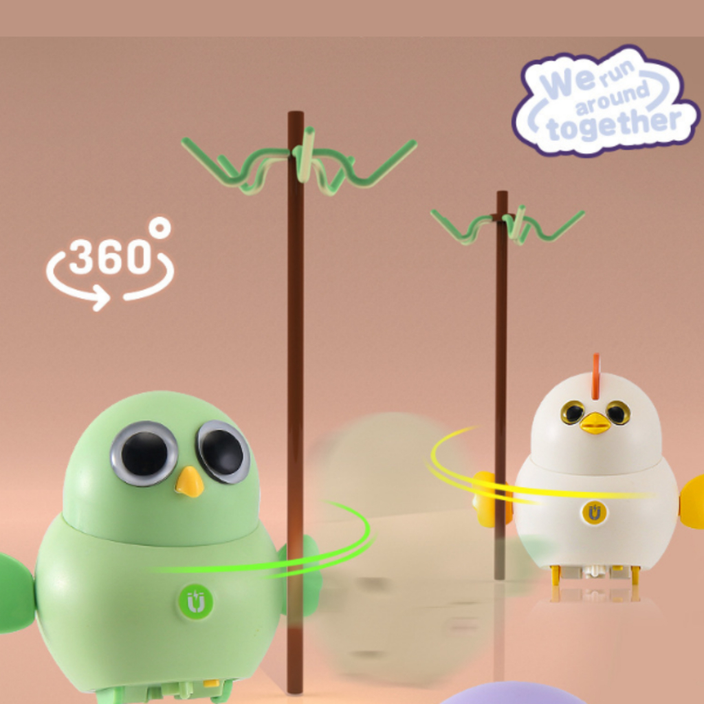 Jual Yelloo!! Mainan Anak Wobble Duck Swing Squad Pre-school Magnetic ...