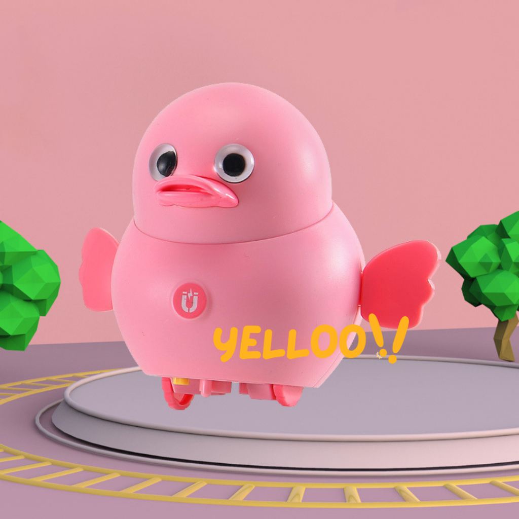 Jual Yelloo!! Mainan Anak Wobble Duck Swing Squad Pre-school Magnetic ...