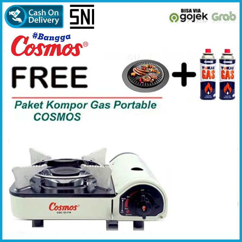 Jual Cosmos Kompor Gas Portable Cooker Harga Terjangkau | Shopee Indonesia