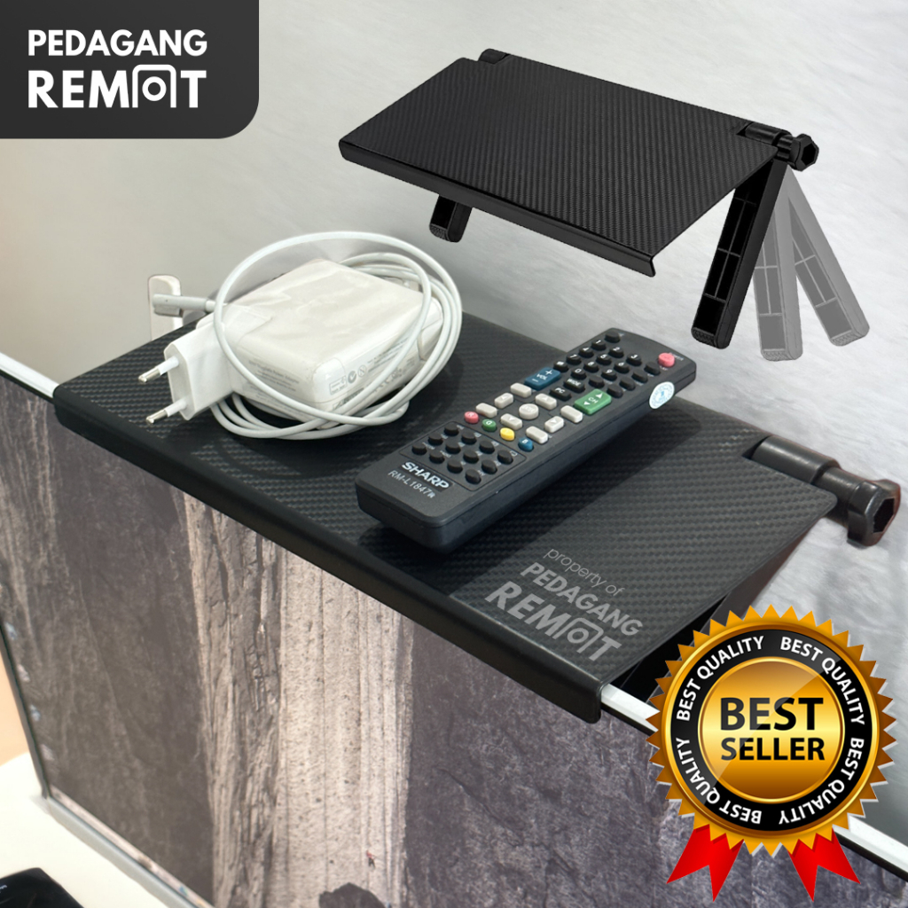 Jual Tempat Remote TV / Bracket Tatakan Modem Router HP Set Top Box Rak ...