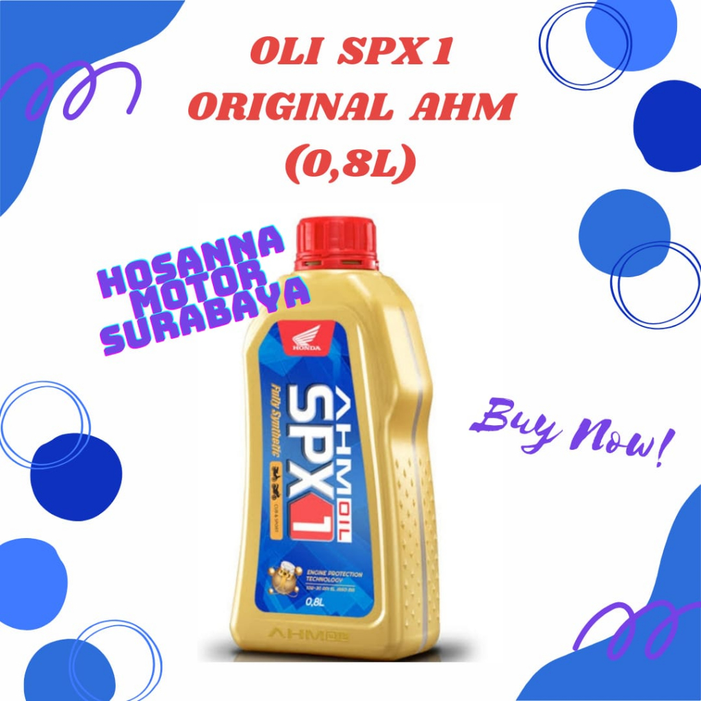 Jual Oli SPX 1 AHM (0,8L) | Shopee Indonesia