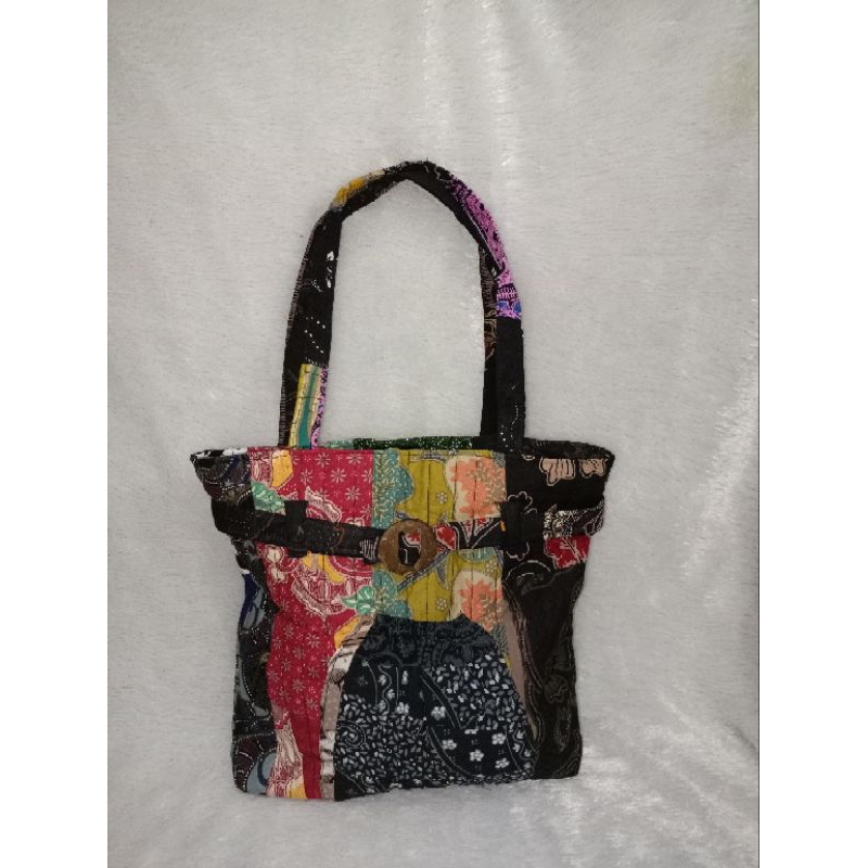 Jual tas batik Jogja perca/ tas perca batik jogja | Shopee Indonesia