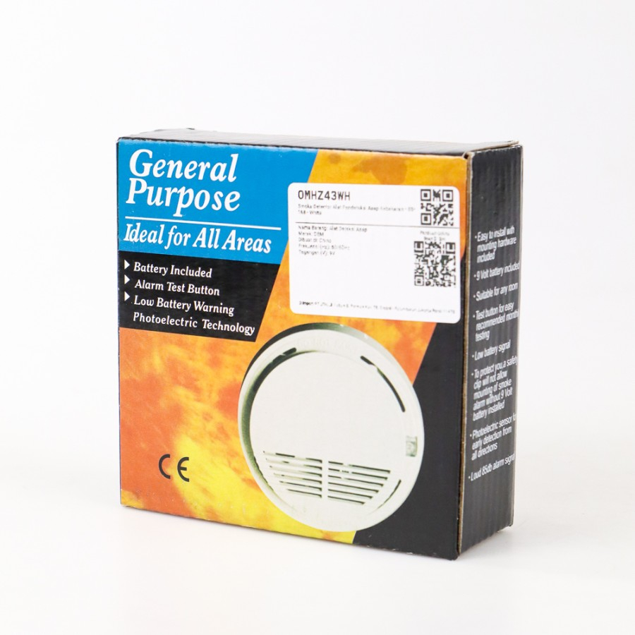 Jual Smoke Detector Alat Pendeteksi Asap Kebakaran | Shopee Indonesia