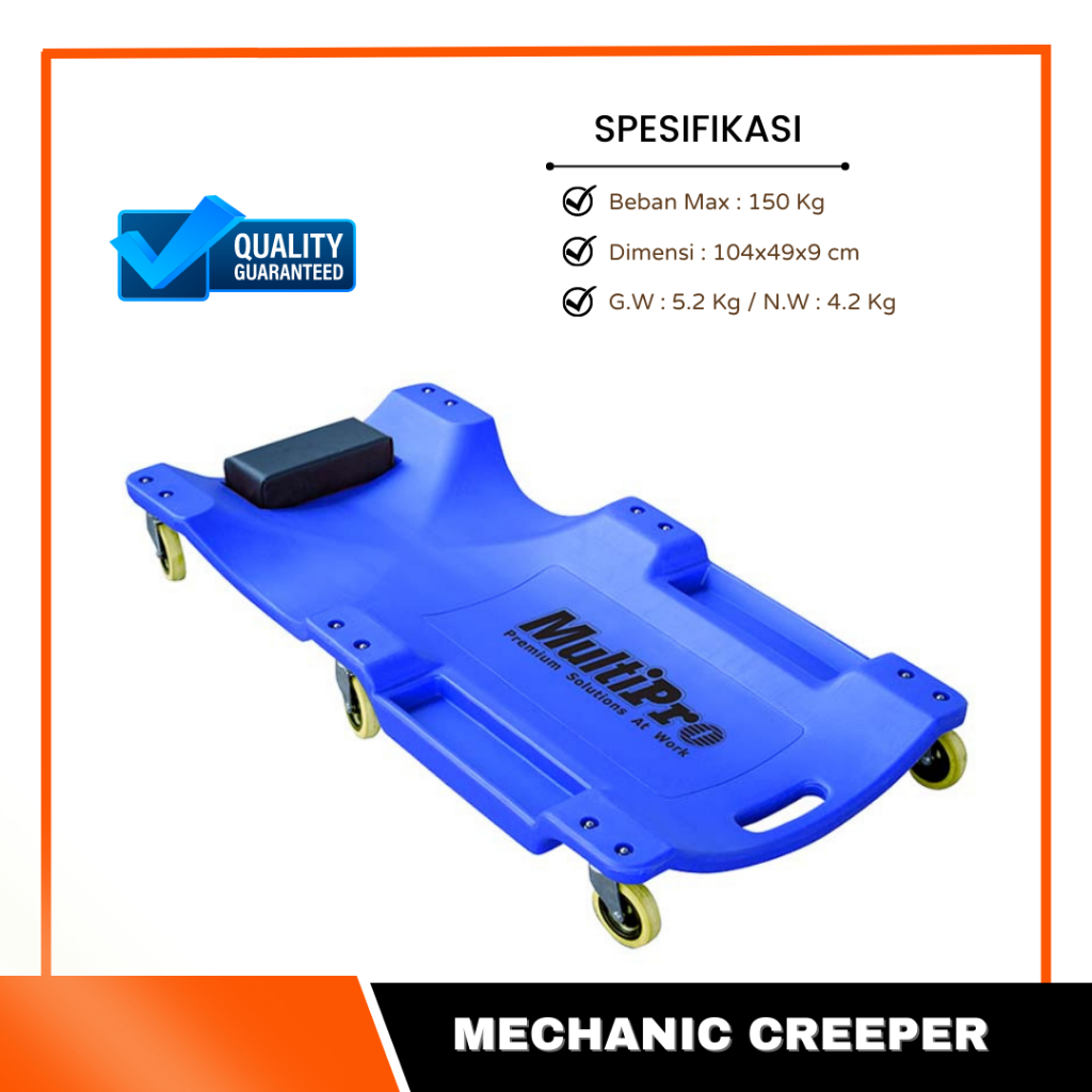 Jual MULTIPRO Mekanik Creeper Alas Mekanik Montir Bongkar Pasang Kolong ...