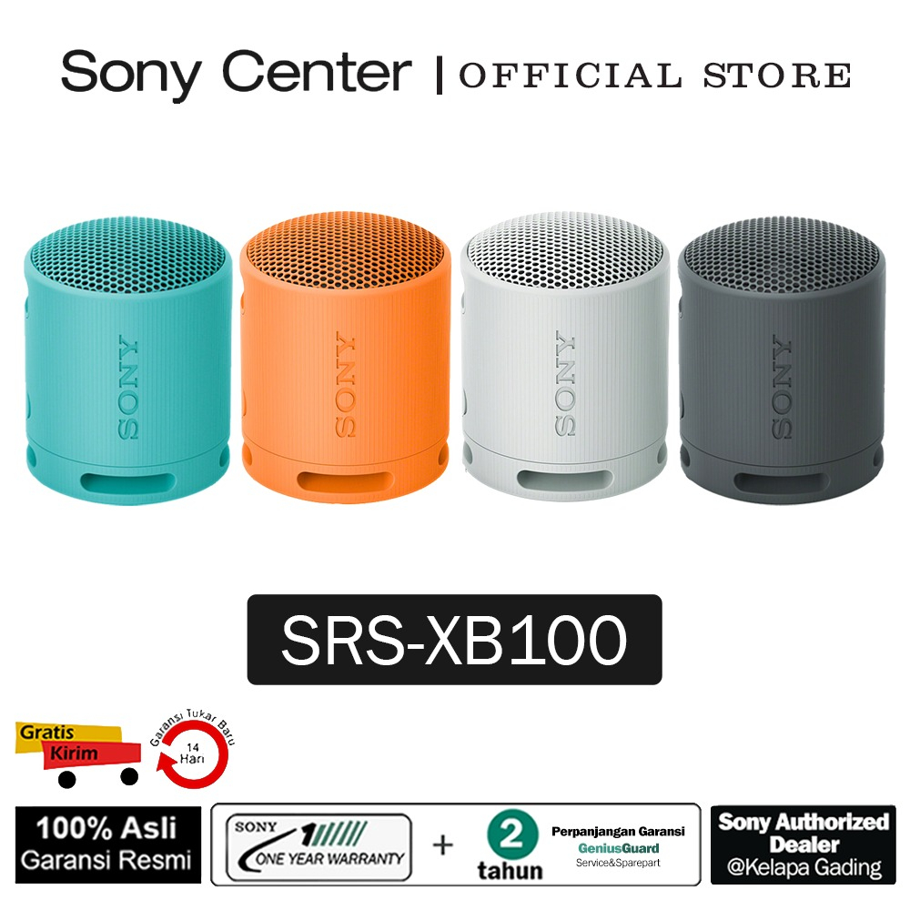 Jual Sony SRS-XB100 / SRSXB100 / SRS XB100 Speaker Bluetooth Portabel . Garansi Resmi Sony ...