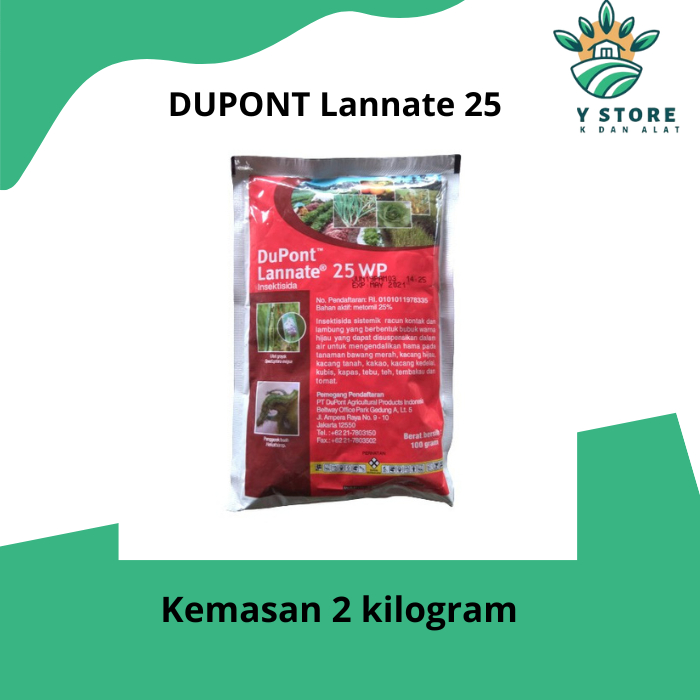 Jual STOK LAMA DUPONT Lannate 25 WP kemasan 15 gram | Shopee Indonesia