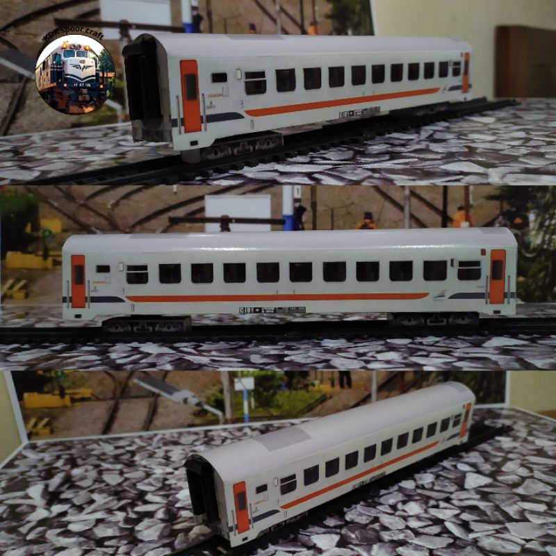 Jual MINIATUR KERETA API INDONESIA - Gerbong Ekonomi Lokal | Shopee ...
