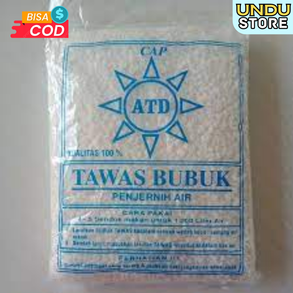 Jual Tawas Bubuk Cap ATD Penjernih Air Ukuran 500g | Shopee Indonesia