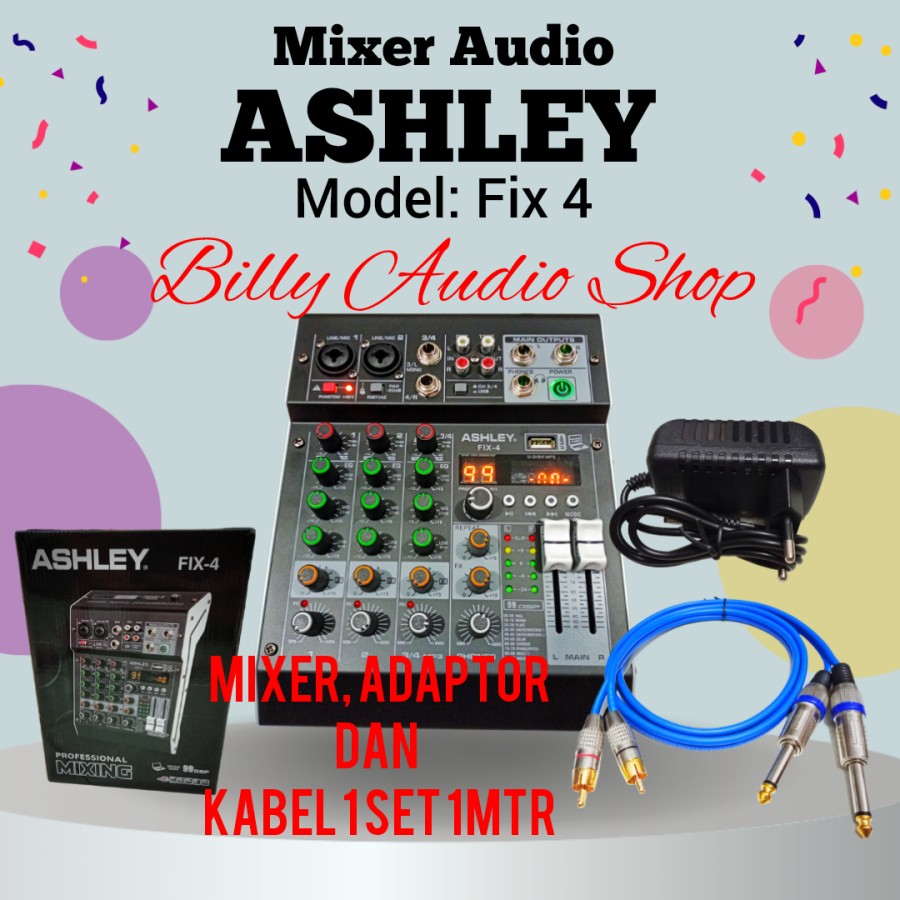 Jual Mixer Ashley Premium 4,Better 4,Mix 400,M house 4,Option 402 , Fix 6PC Soundcard, Bluetooth ...