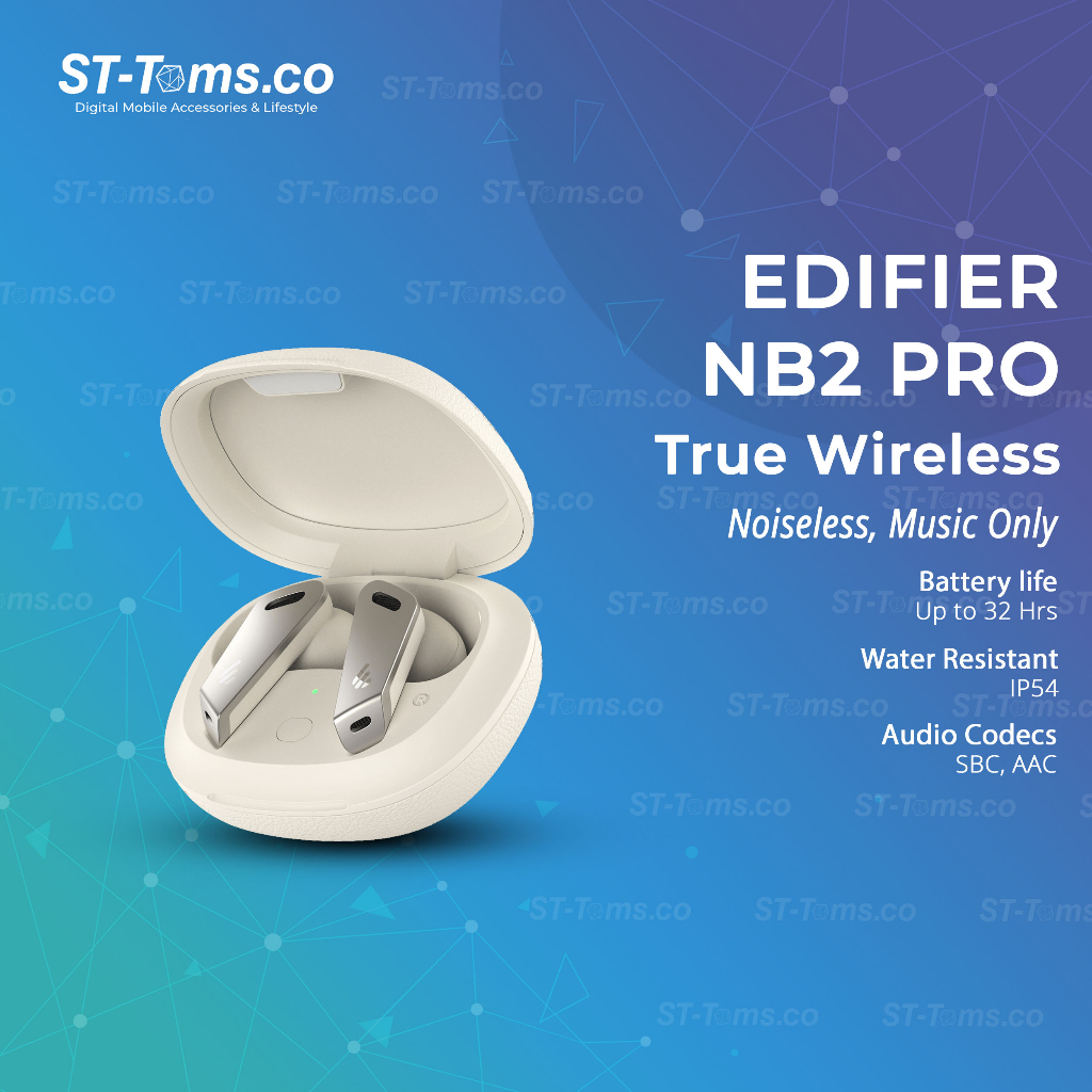 Jual Edifier NB2 Pro / NB 2 Pro True Wireless TWS ANC Auto Connect | Shopee Indonesia