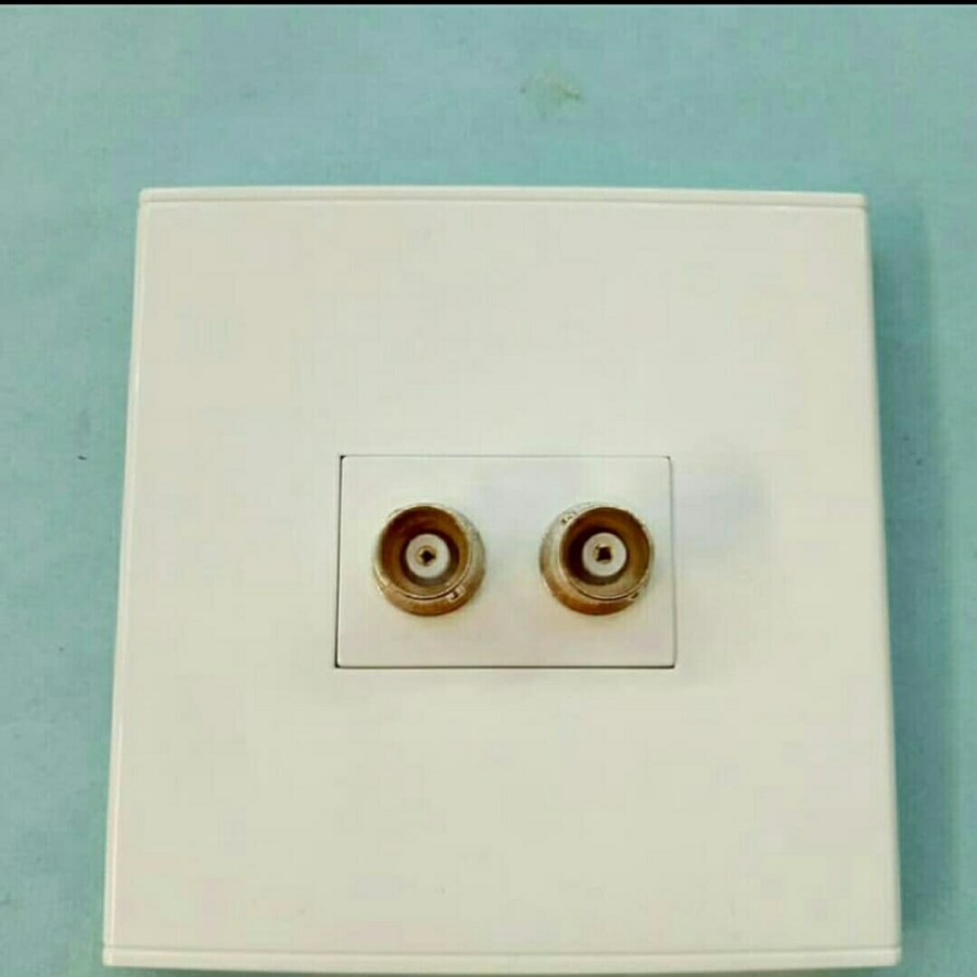 Jual Stop kontak BNC CCTV 2 PORT | Shopee Indonesia