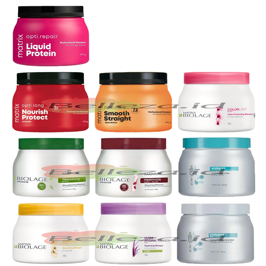 Jual MATRIX Biolage Masker Mint/Repairinside/Colorlast/Fiberstrong ...