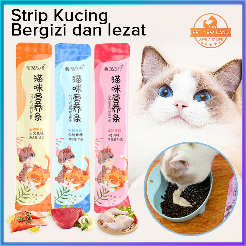 Jual Snack Kucing Makanan Kucing Basah Batang Cat Stick Cat Treats Cat ...