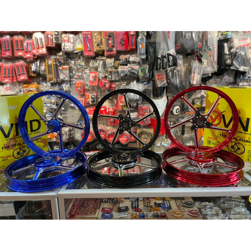 Jual VELG VND AK 55 PNP AEROX OLD & NEW RING 17 CNC ALLOY ORIGINAL VND ...