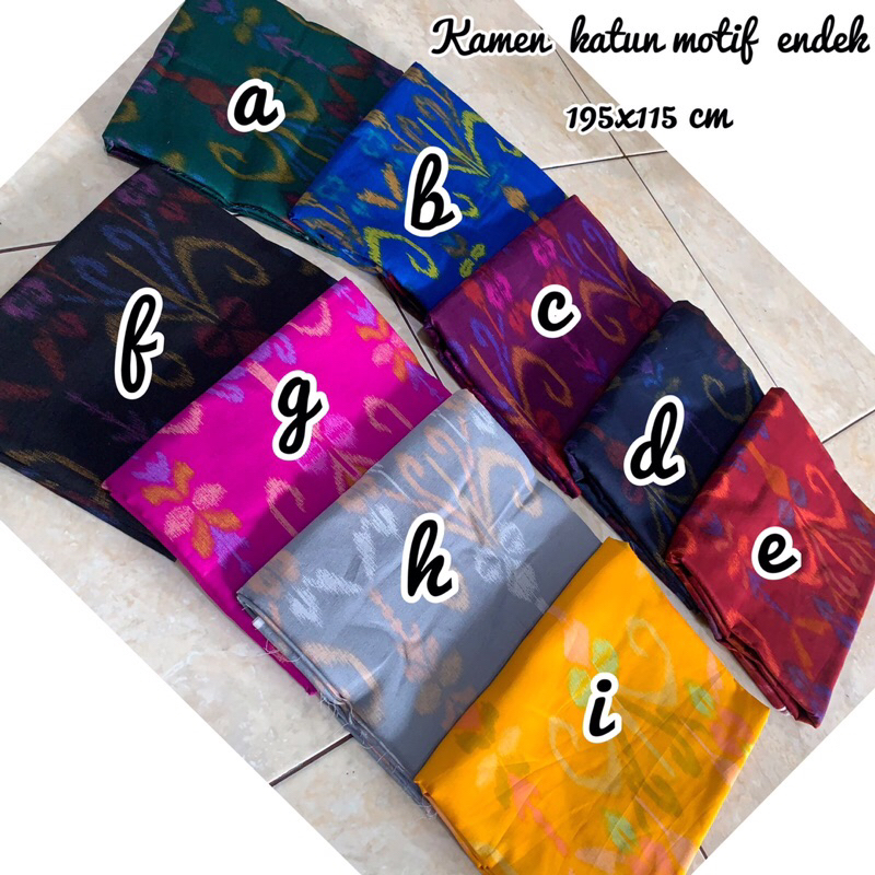 Jual Kain Katun Motif Endek / Kain lembaran | Shopee Indonesia