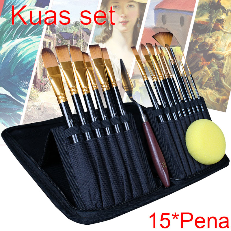 Jual GAGALU Art Brush Set Kuas Lukis BRS-12 SET Kuas Alat Lukis Set ...