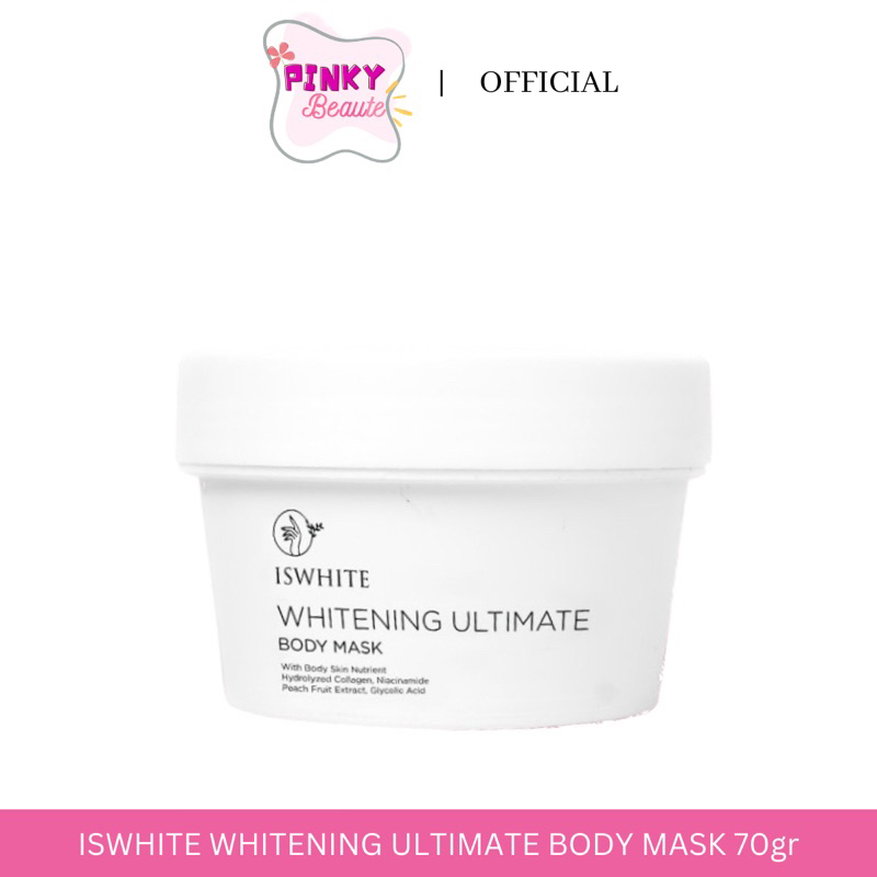 Jual READY ‼️ Iswhite Whitening Ultimate Body Mask 70gr | Iswhite Body ...