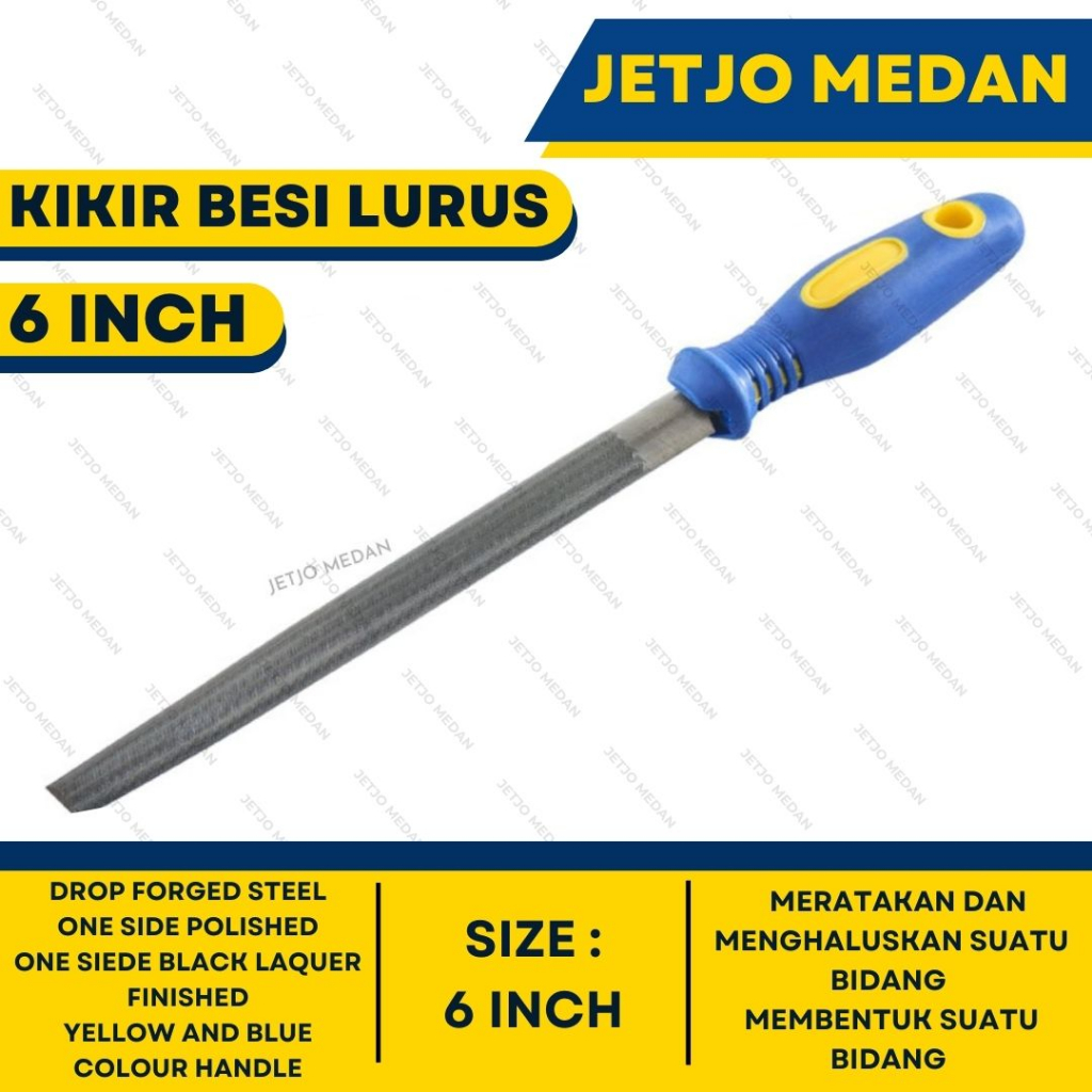 Jual Jetjo - Kikir Lurus 6" inch (15 CM) LAKONI PRO HALF ROUND FILES (BASTARD CUT) | Shopee ...