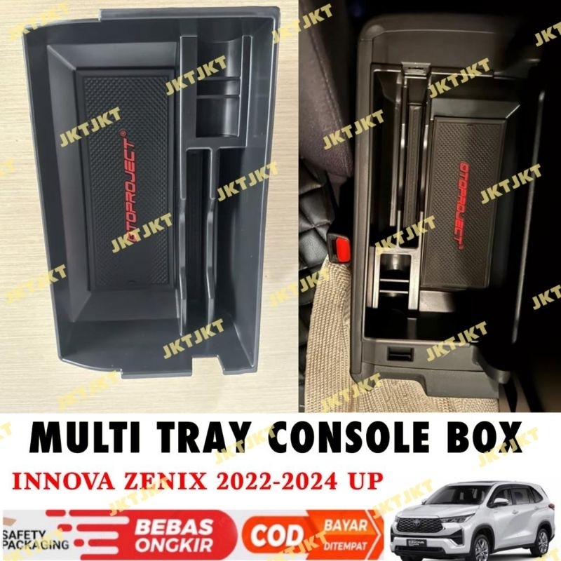 Jual Multi Tray Console Mobil Innova Zenix 2022 2024 2025 Hitam ...