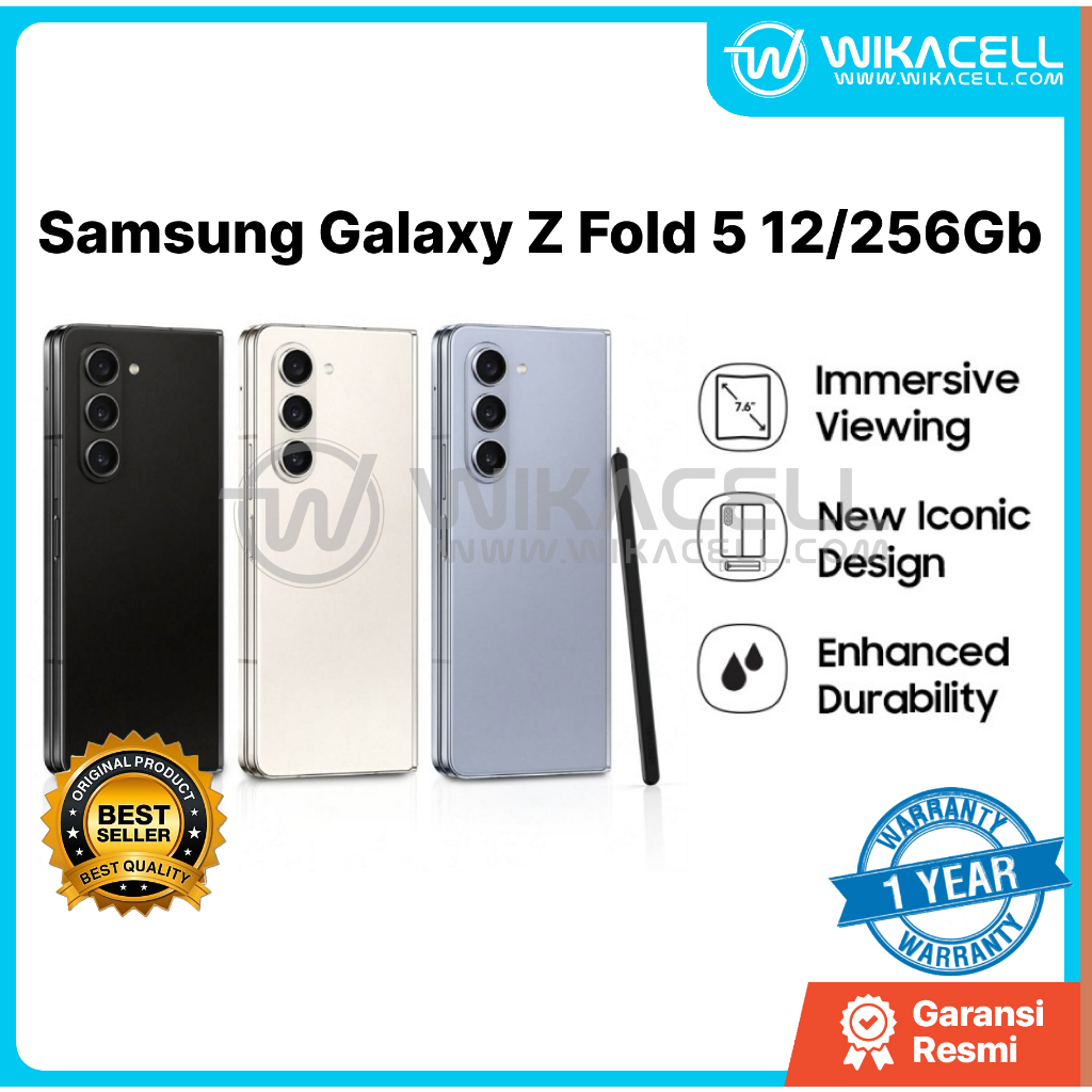Jual Samsung Galaxy Z Fold 5 (SM-F946B) 12/256 12/512 GB | Shopee Indonesia