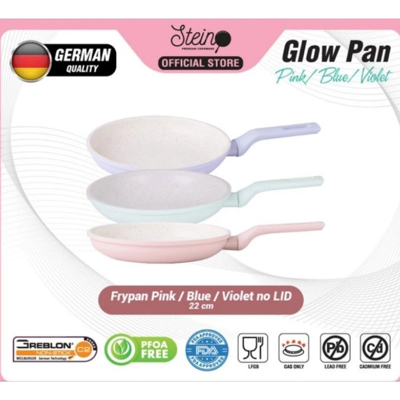 Jual Stein cookware Glow Pan Frypan 22 cm | Shopee Indonesia