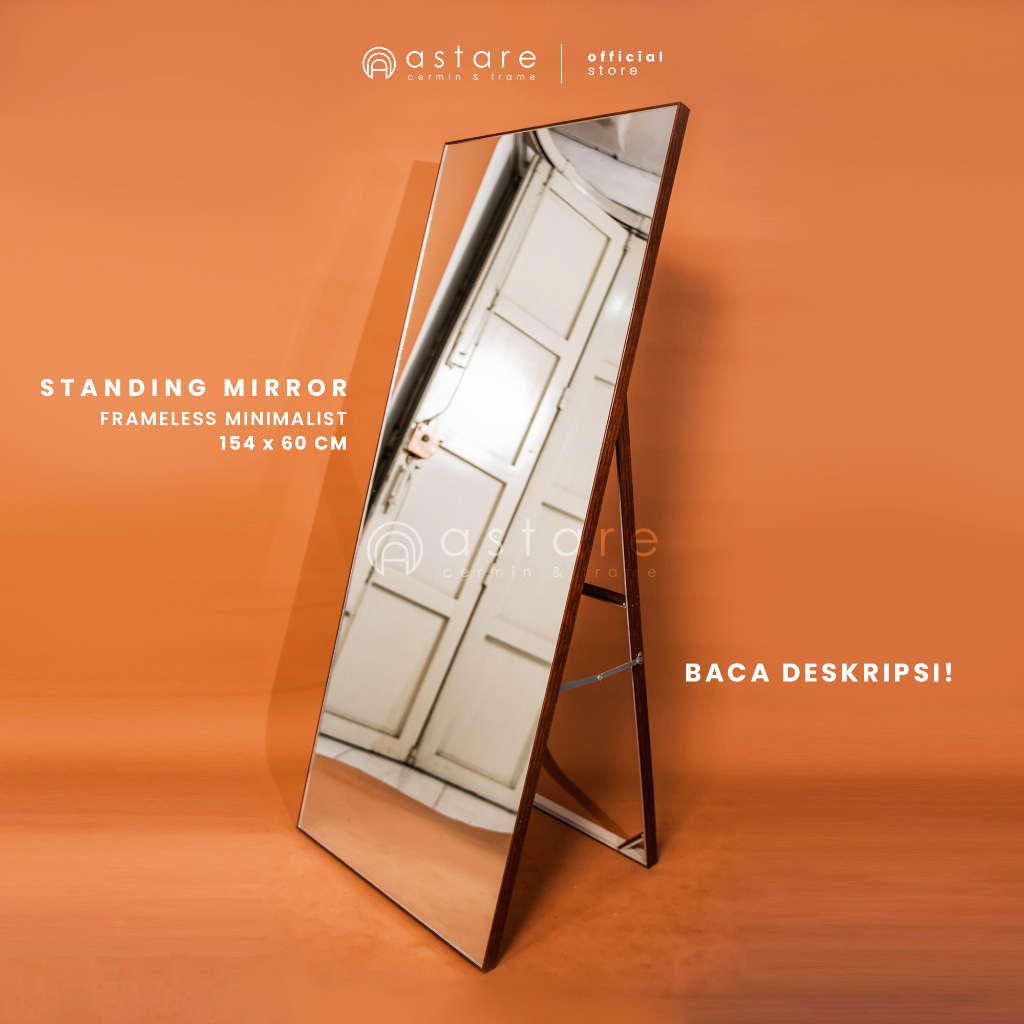 Jual Astare - Kaca Cermin Standing Mirror Minimalis Besar Full Body ...