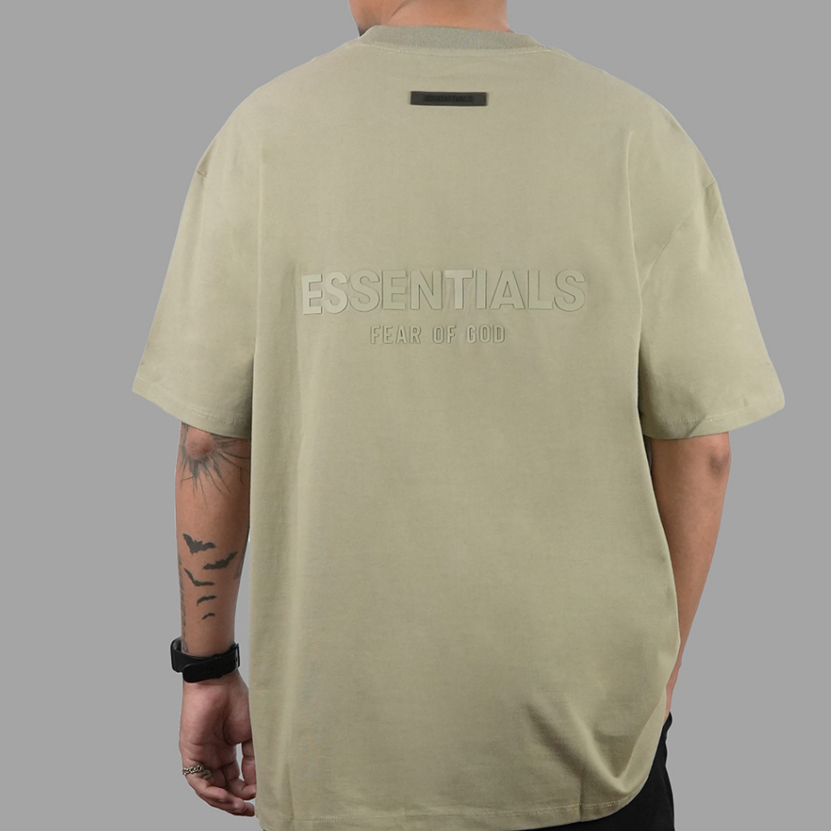 Jual Essentials FOG Pistachio Back Print Tee | Shopee Indonesia