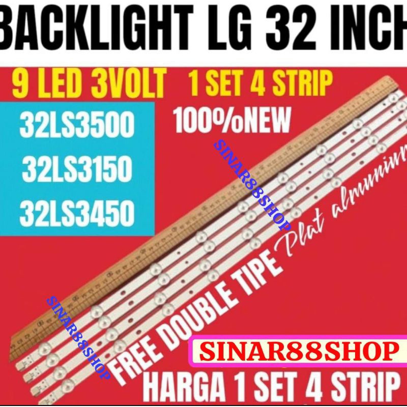 Jual BACKLIGHT TV LG 32 INC 32LS3400 32LS3110 32LS3410 32LM3400 32LM ...