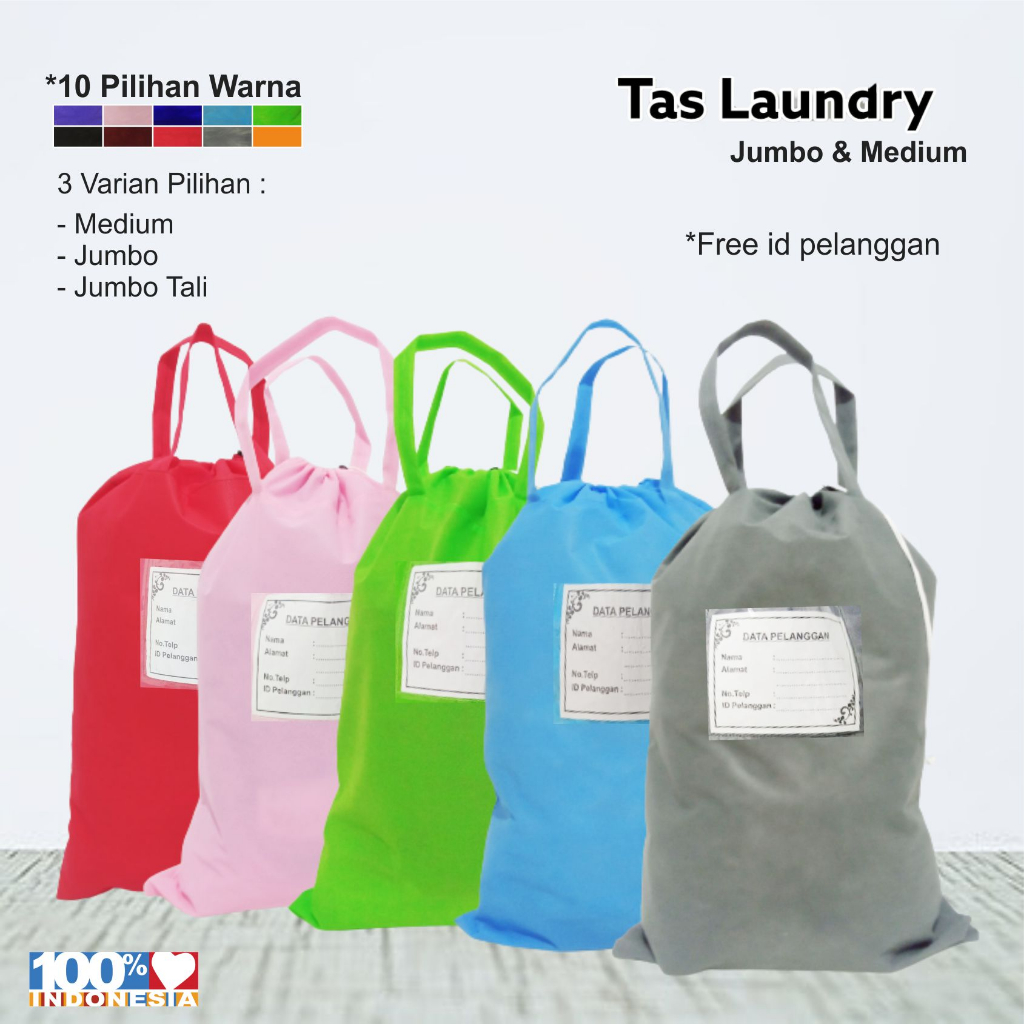 Jual Tas Laundry Jumbo / Laundry Bag / Tas Laundry Tebal / Tas Laundry ...