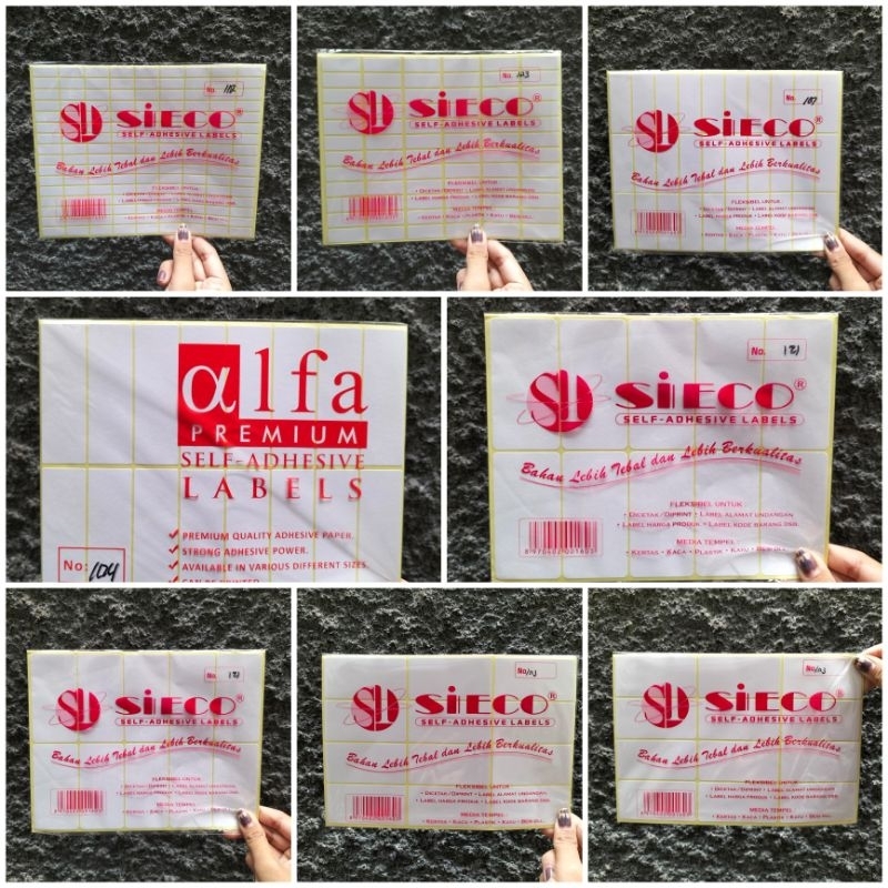 Jual [BUNGKUS/7LBR] Label harga/Label sticker/Label nama/Label undangan ...