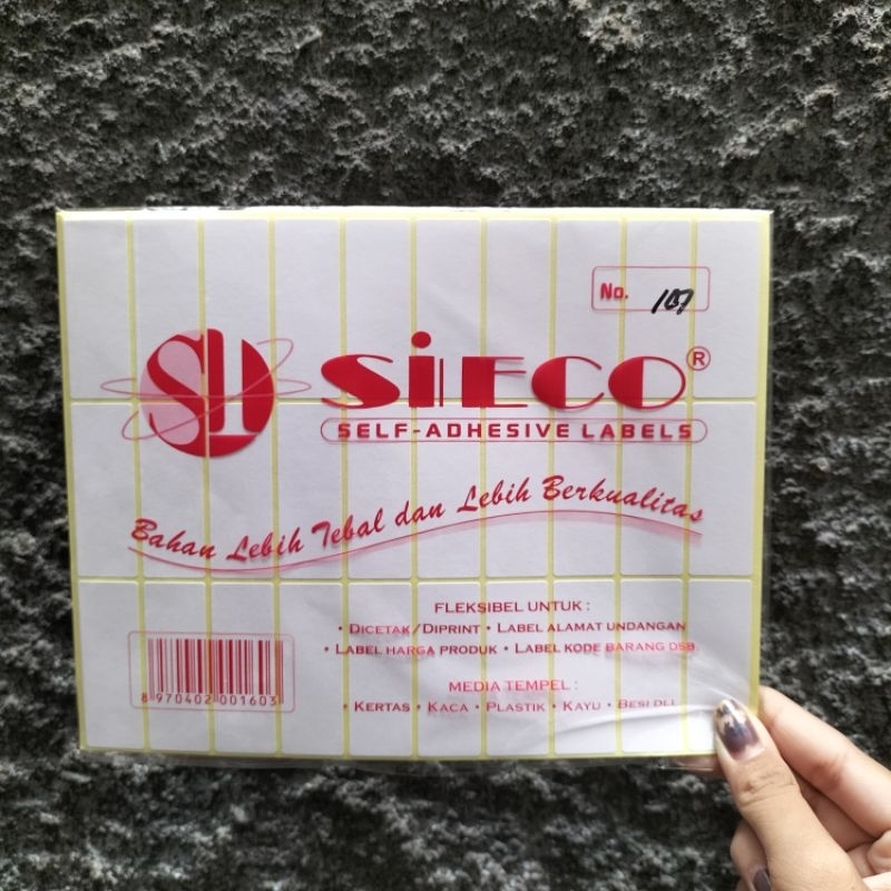Jual [BUNGKUS/7LBR] Label harga/Label sticker/Label nama/Label undangan ...