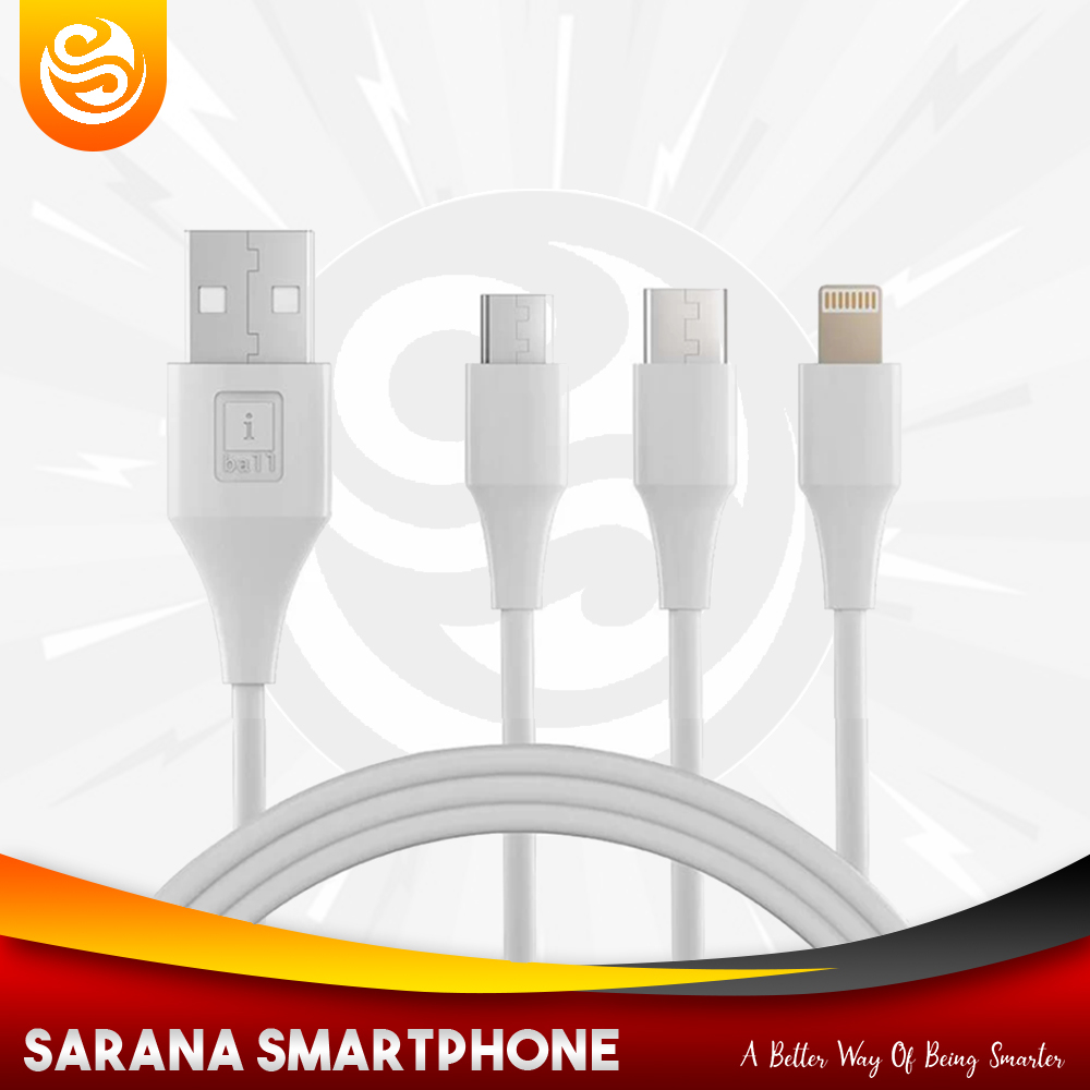 Jual HKW Kabel Data USB Original Micro USB Lightning Tipe C 1 Meter ...