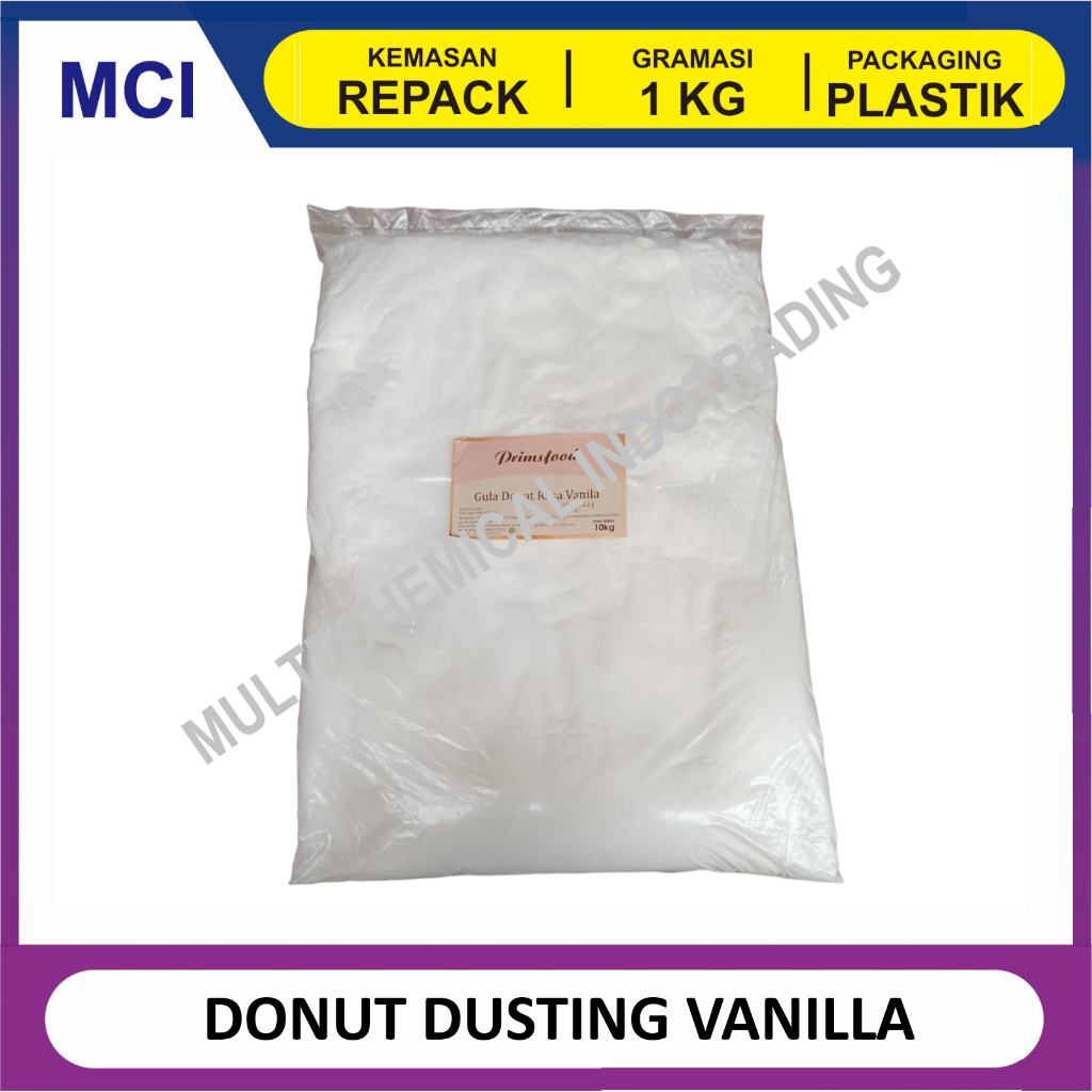Jual PRIMSFOOD DONUT DUSTING GULA DONAT DINGIN VANILLA MINT VANILA ...