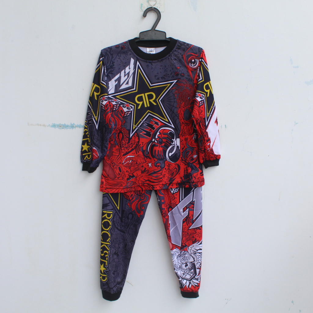 Jual Jersey baju sepeda/setelan baju cross/baju motor cros/setelan baju ...