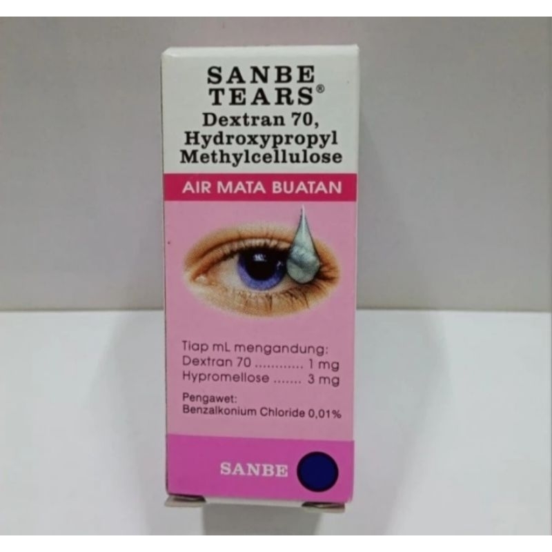 Jual SANBE TEARS EYE DROPS 8ML | SANBE TEARS AIR MATA BUATAN | Shopee ...
