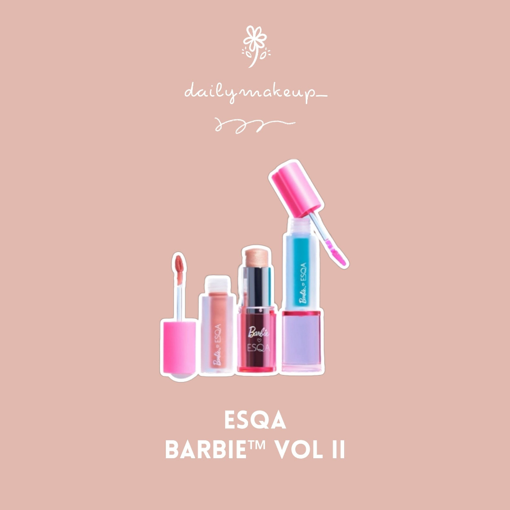 Jual ESQA X BARBIE LIP STAIN| CREAM BLUSH & COUNTOUR DUO | Shopee Indonesia