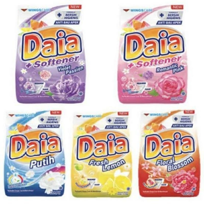 Jual DAIA DETERGEN 1.6KG (MIX) | Shopee Indonesia