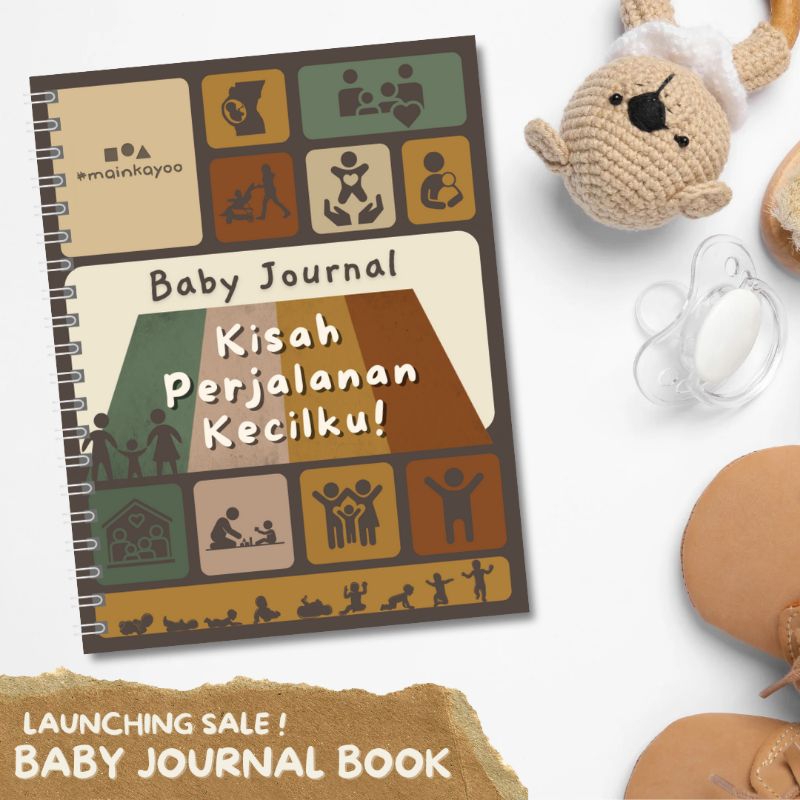 Jual BABY JOURNAL BOOK - Kisah Perjalanan Kecilku - BEST NEWBORN GIFT # ...