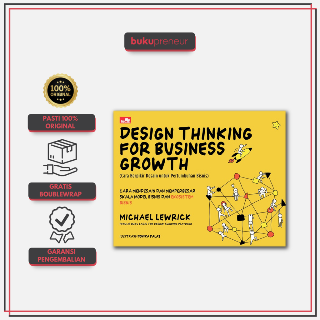 Jual Bukupreneur - Design Thinking For Business Growth - Michael ...