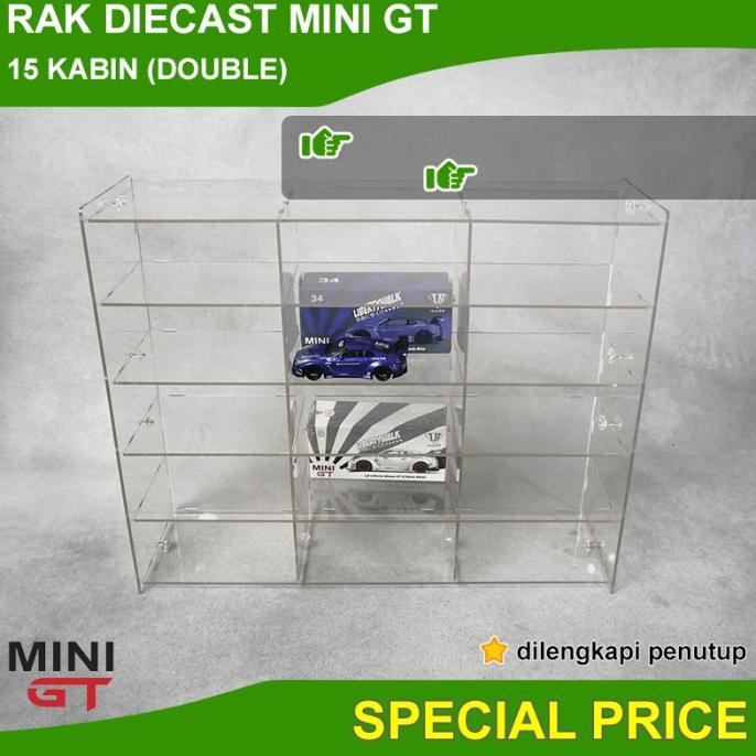 Jual MINI GT Rak Display Diecast Isi 15 DIY Box in | Shopee Indonesia