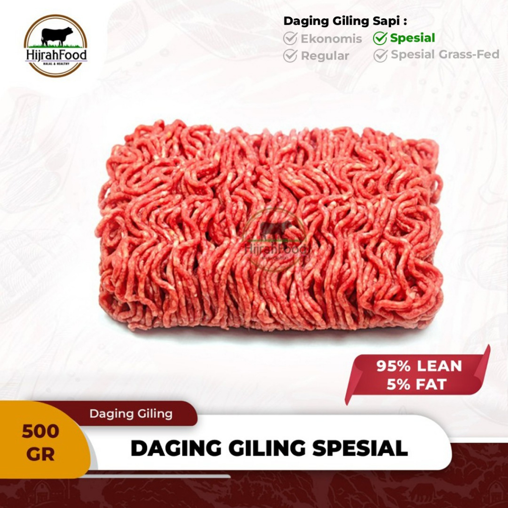 Jual Hijrahfood Daging Giling Sapi | Minced Ground Beef - SPECIAL ...