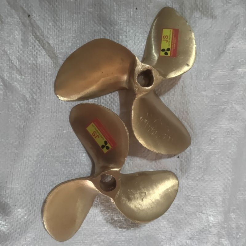 Jual kipas perahu kuningan baling baling propeller perahu kapal ...