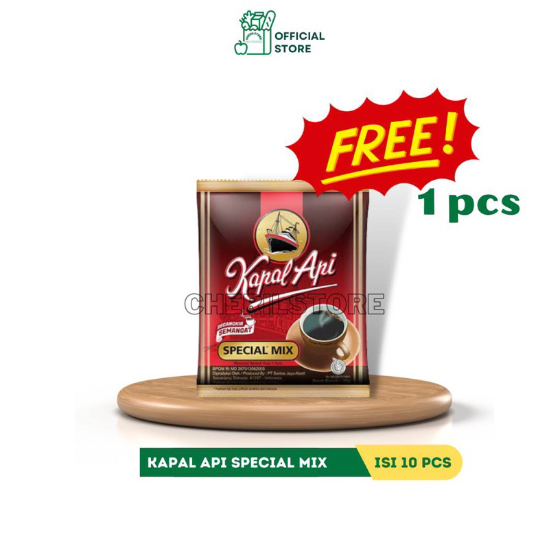 Jual Kopi kapal api 1 MIX SPECIAL renceng isi 11 pcs | Shopee Indonesia